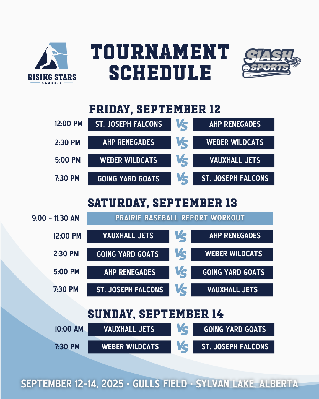 Gulls Rising Stars Classic Sylvan Lake Gulls Baseball - Sylvan Lake Gulls